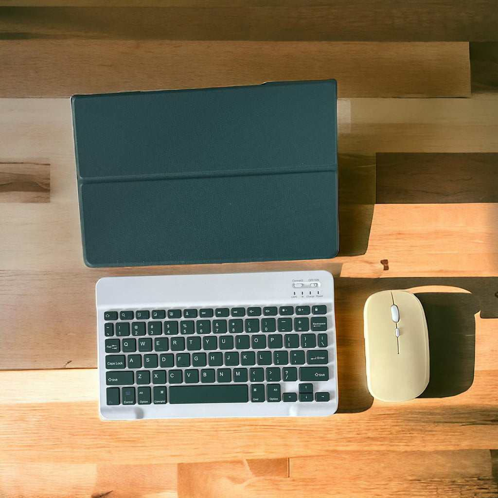 Husa cu tastatura si mouse pentru tableta Lenovo Yoga Tab 11 YT-J706F ...